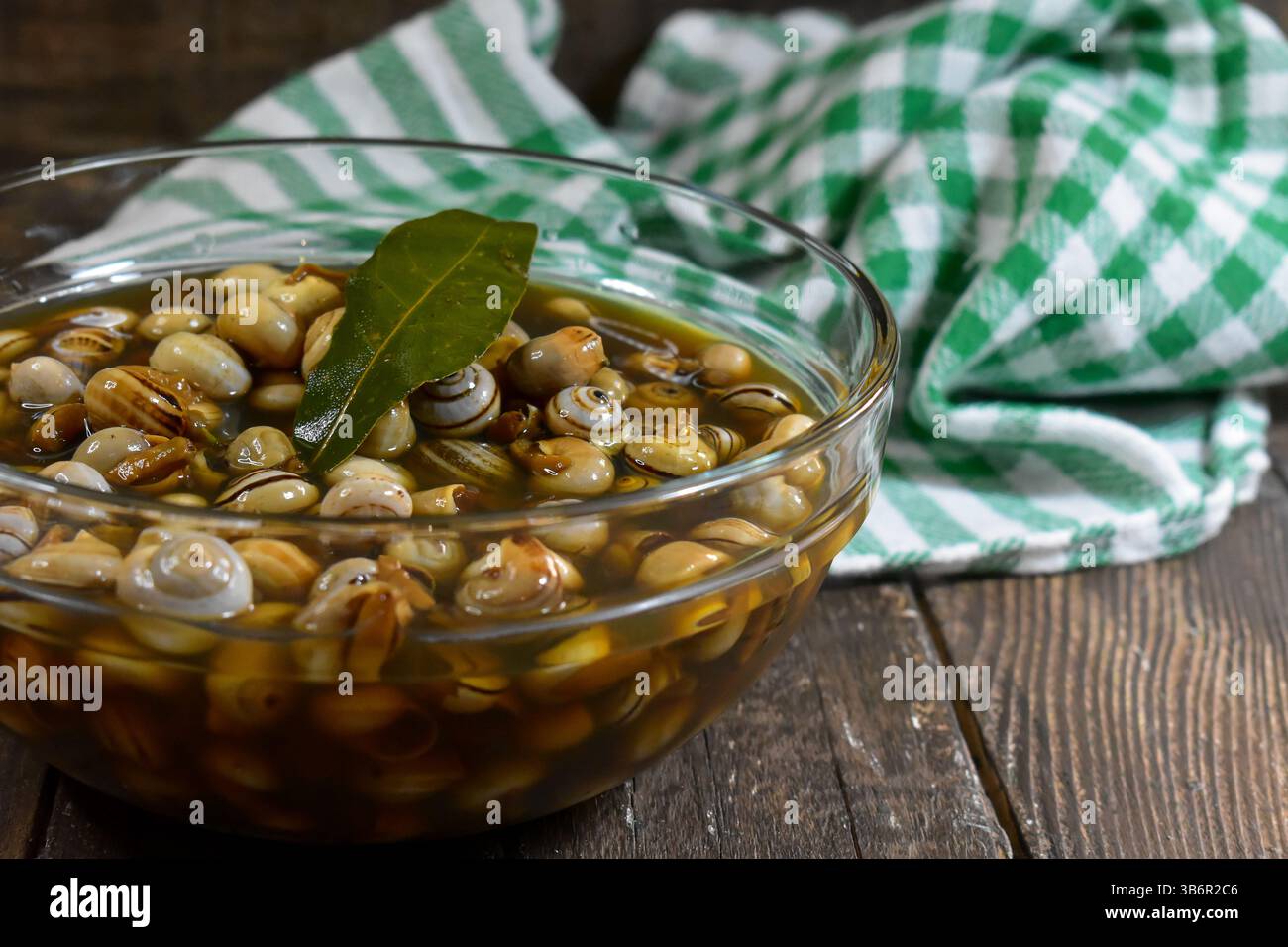 Spanish Tapas Snails Food Background Stock Photo - Alamy