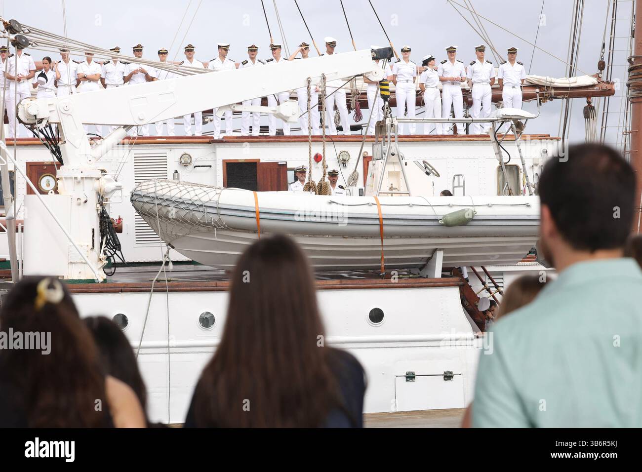 Panama, Spain. 04th May, 2025. Princess Leonor and Spanish Queen ...