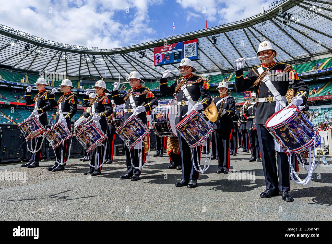LONDON, UNITED KINGDOM. 03, May 25. during Army vs Navy the Babcock ...
