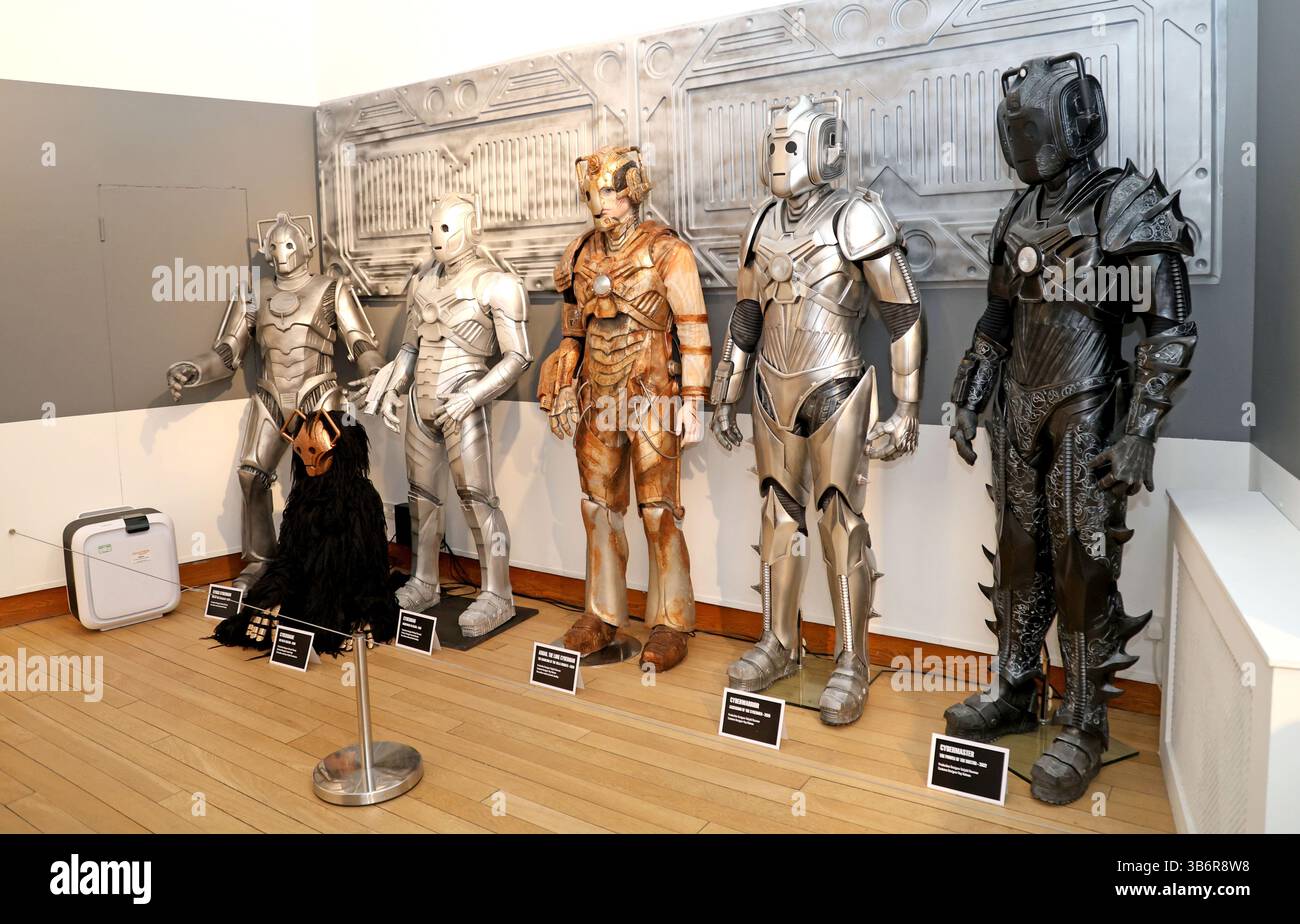 Peterborough, UK. 02nd May, 2025. Cybermen in Adventures in Time ...