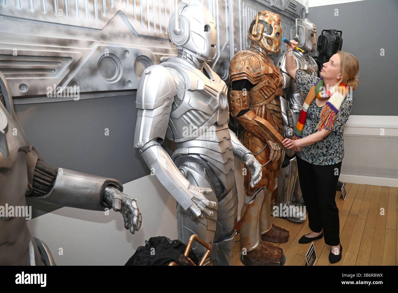 Heritage manager of Peterborough museum Sarah Wilson gives Ashad, The ...