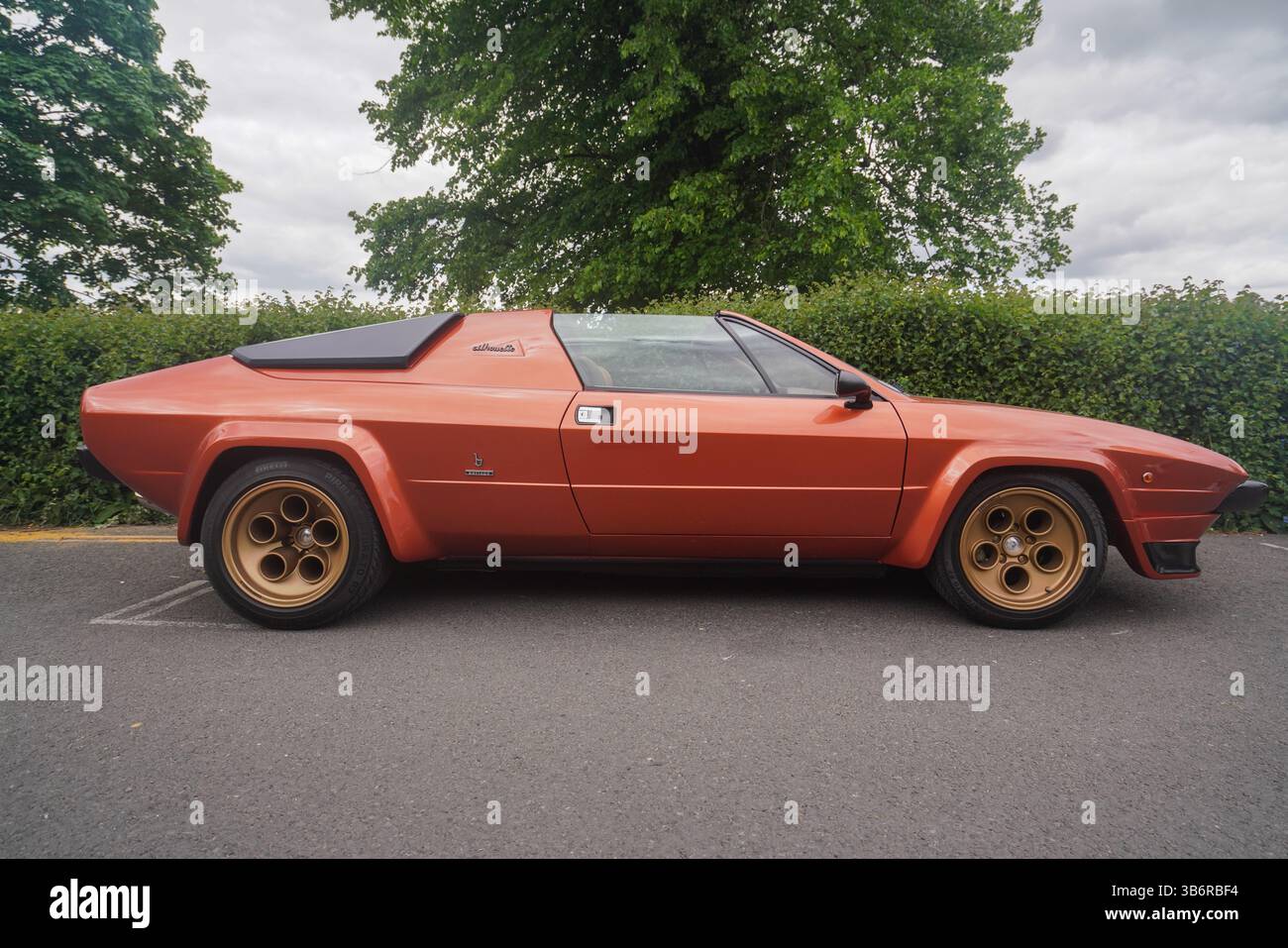 A 1977 3.0 litre V8 Lamborghini Silhouette, Wimbledon, London Stock ...