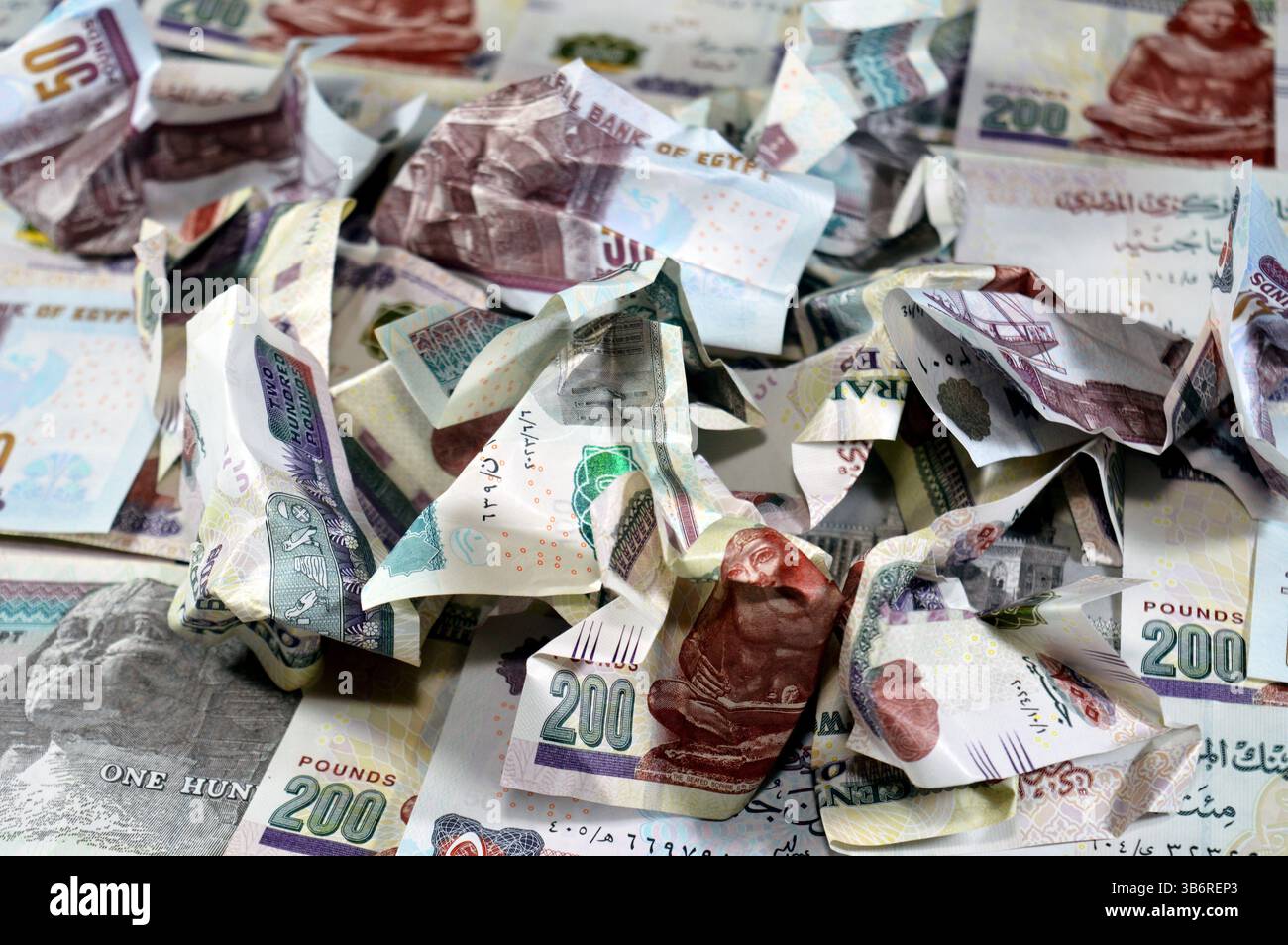 Crumpled dollar money different hi-res stock photography and images - Alamy