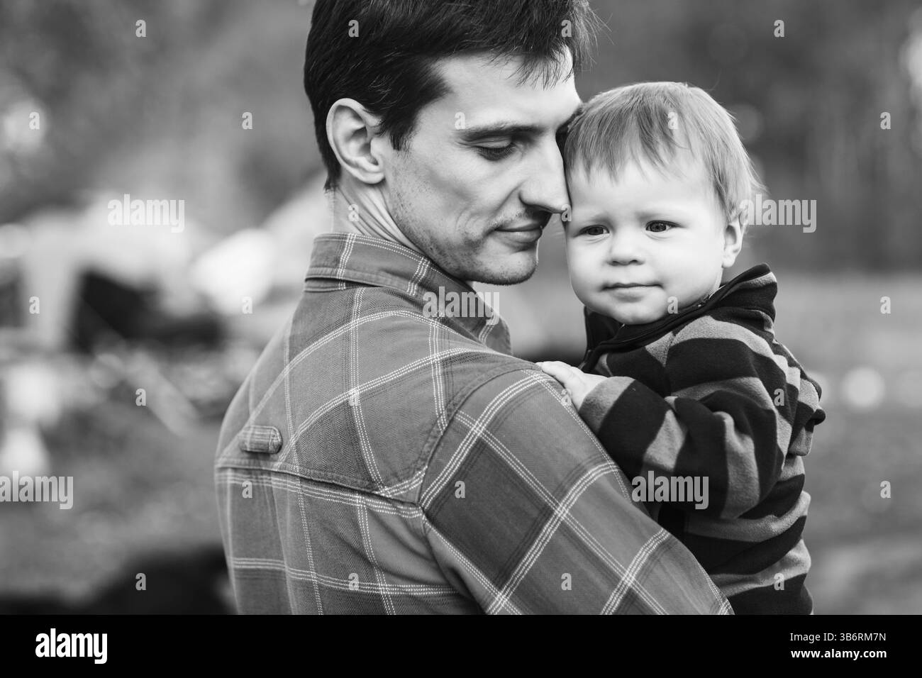 Dad fathers Black and White Stock Photos & Images - Alamy