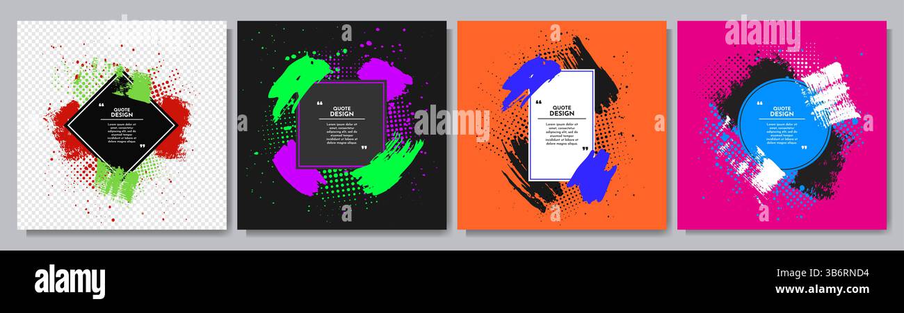 Vector frame for text. Modern Art graphics. Dynamic frame stylish ...