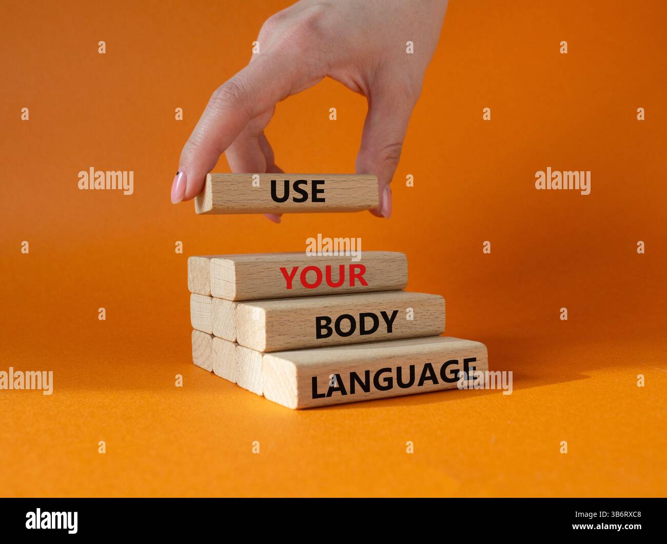 Use your Body Language symbol. Concept words Use your Body Language on ...
