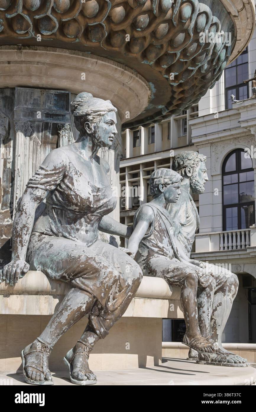 Fountain of Philip II of Macedonia, father of Alexander the Great ...