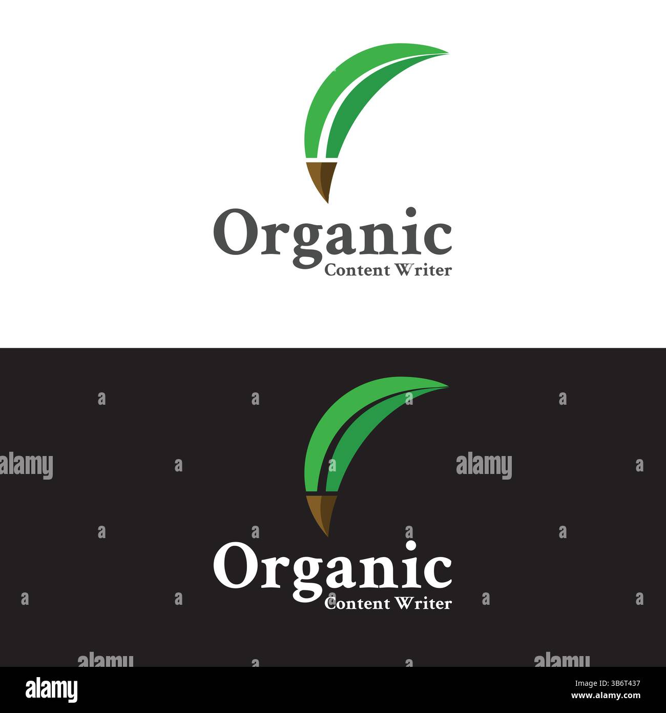 Content creator logo design Stock Vector Images - Alamy