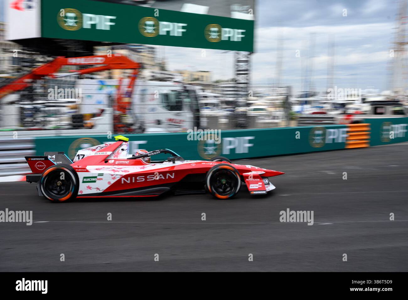 Norman Nato of Nissan Formula E team seen during 2025 Monaco E-Prix day ...