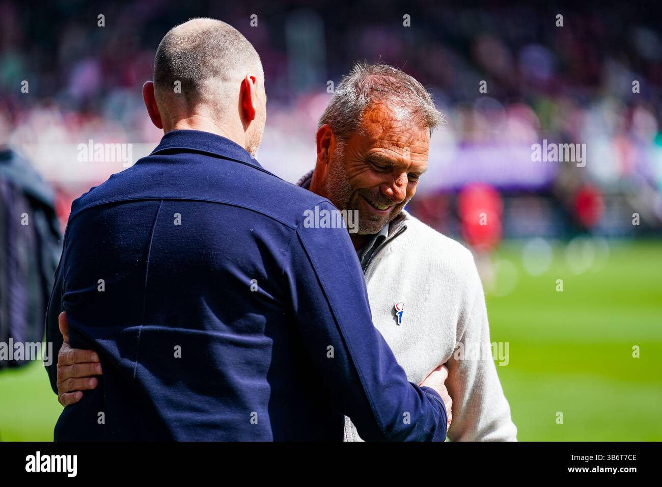 Rotterdam - FC Twente coach Joseph Oosting, Sparta Rotterdam coach Maurice Steijn during the ...