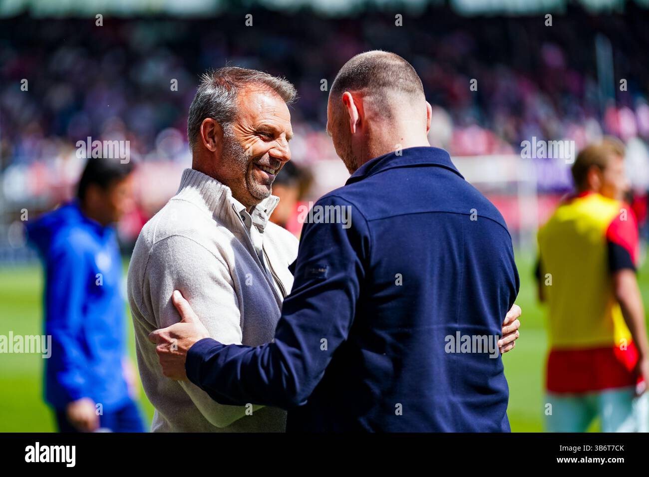 Rotterdam - Sparta Rotterdam coach Maurice Steijn, FC Twente coach Joseph Oosting during the ...