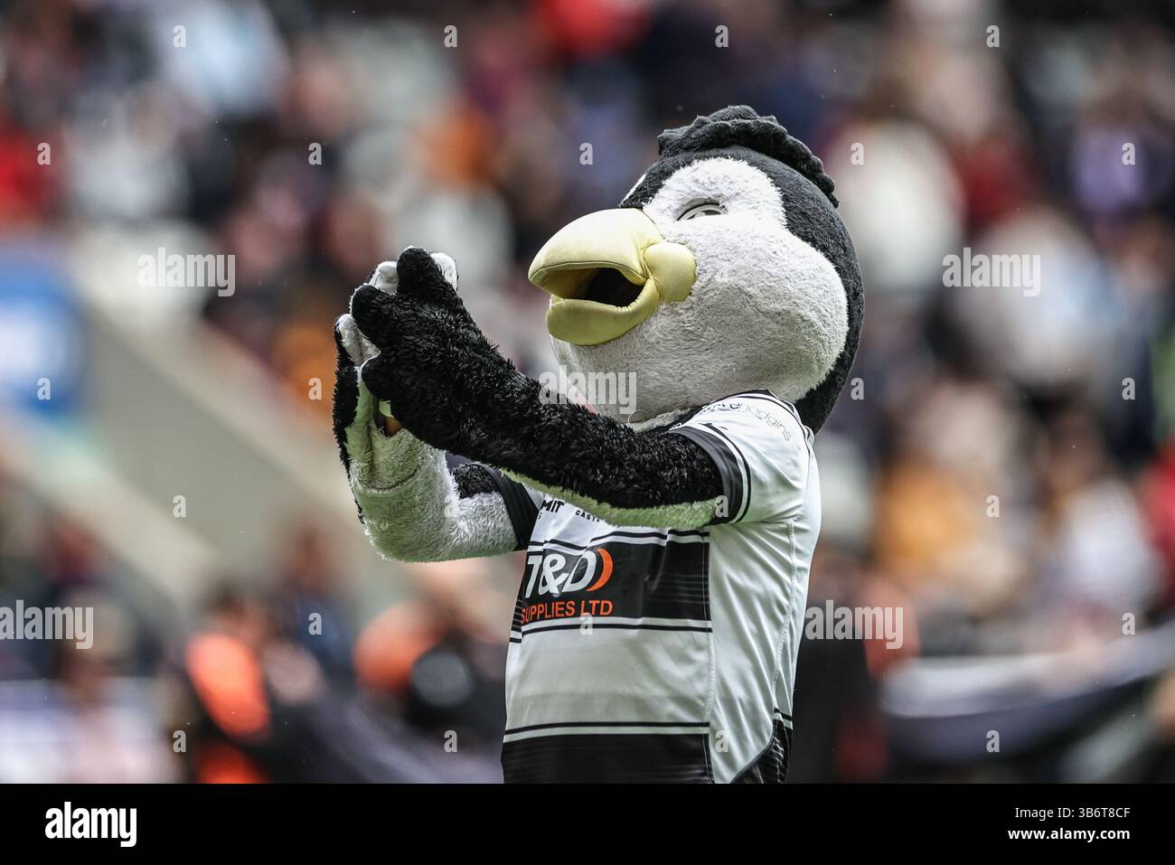 Hull FC mascot during the Betfred Magic Weekend 2025 match Huddersfield ...