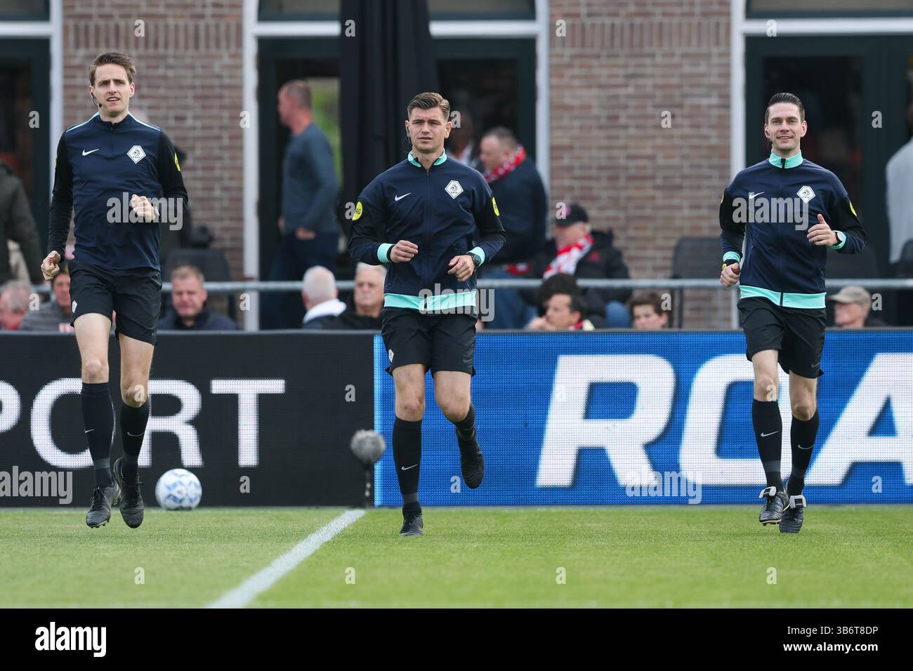 ROTTERDAM, NETHERLANDS - MAY 4: Warming up of Assistent referee Erik ...
