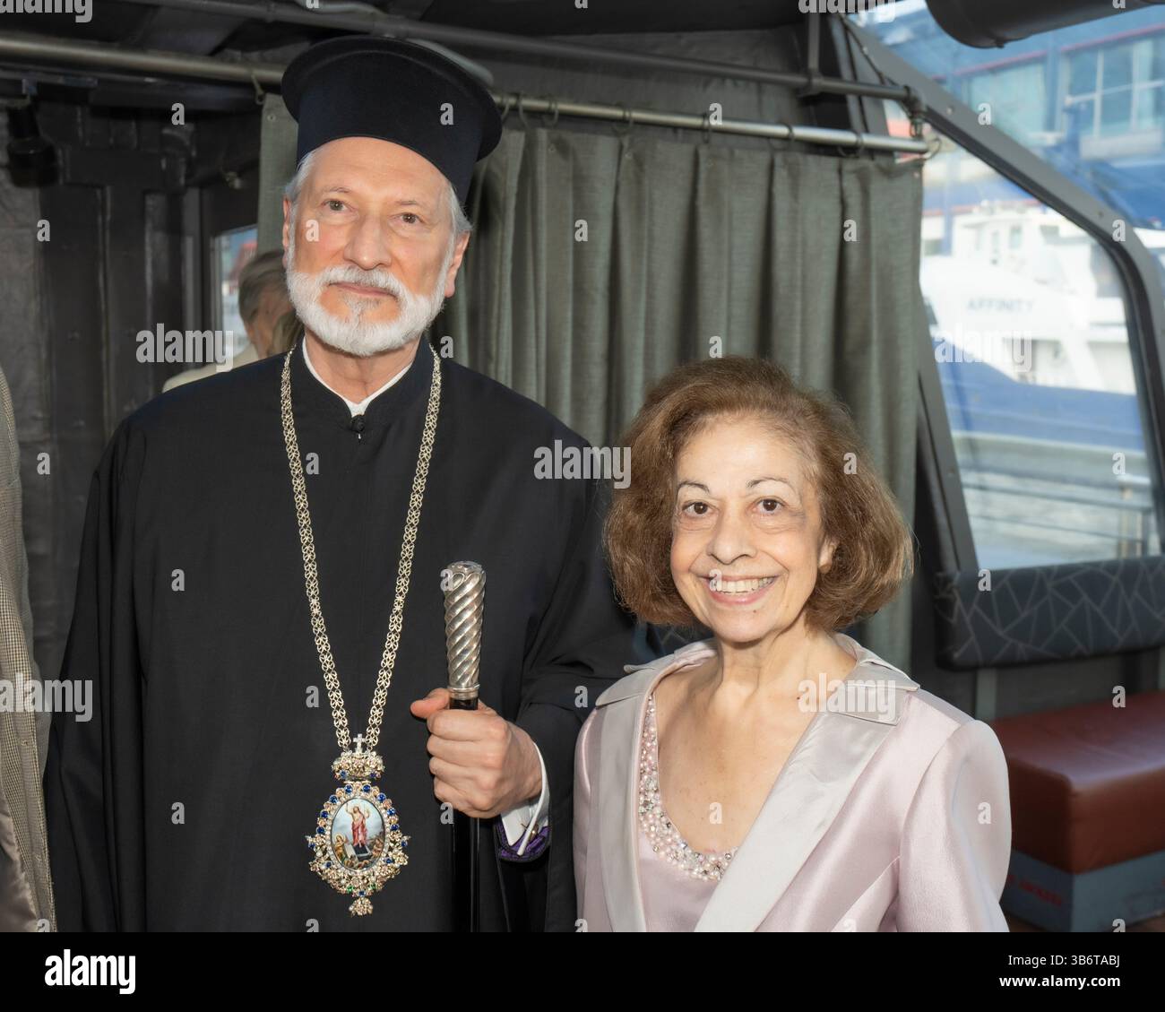 Bishop Irinej and Crown OPrincess of Serbia attends Lifeline New York ...
