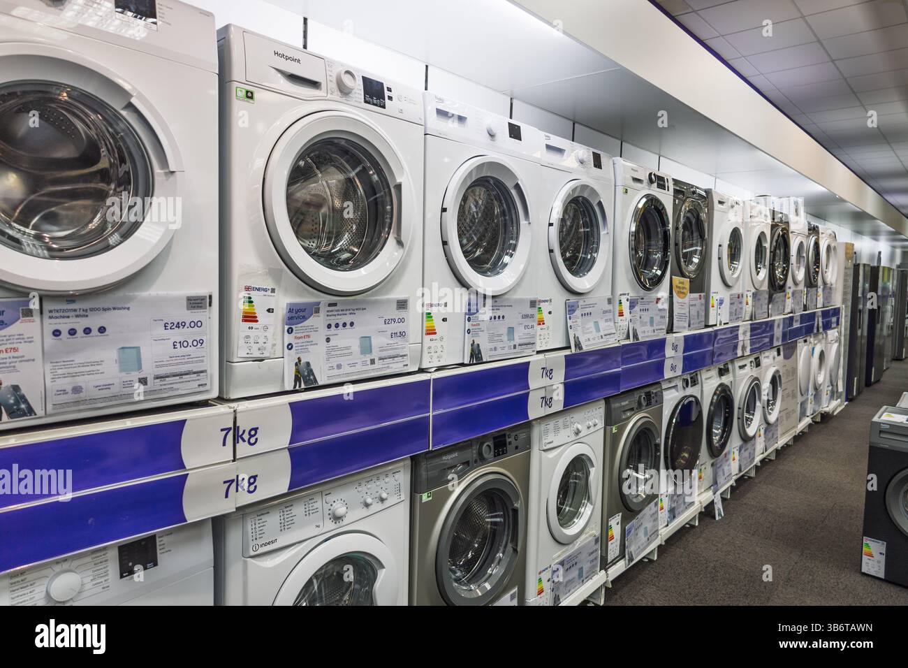 Washing machine models hi-res stock photography and images - Alamy