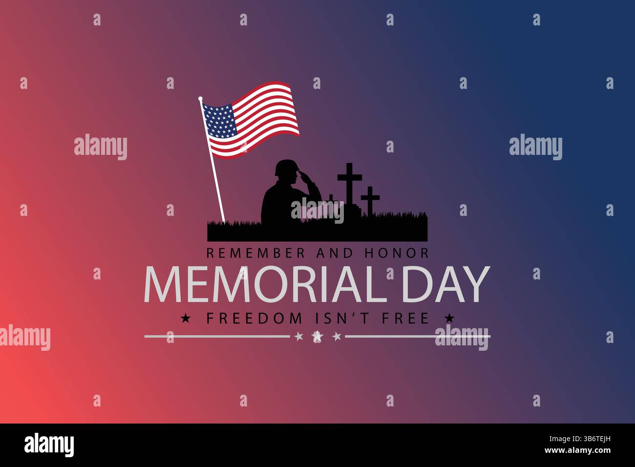 Memorial in memory heroes Stock Vector Images - Alamy