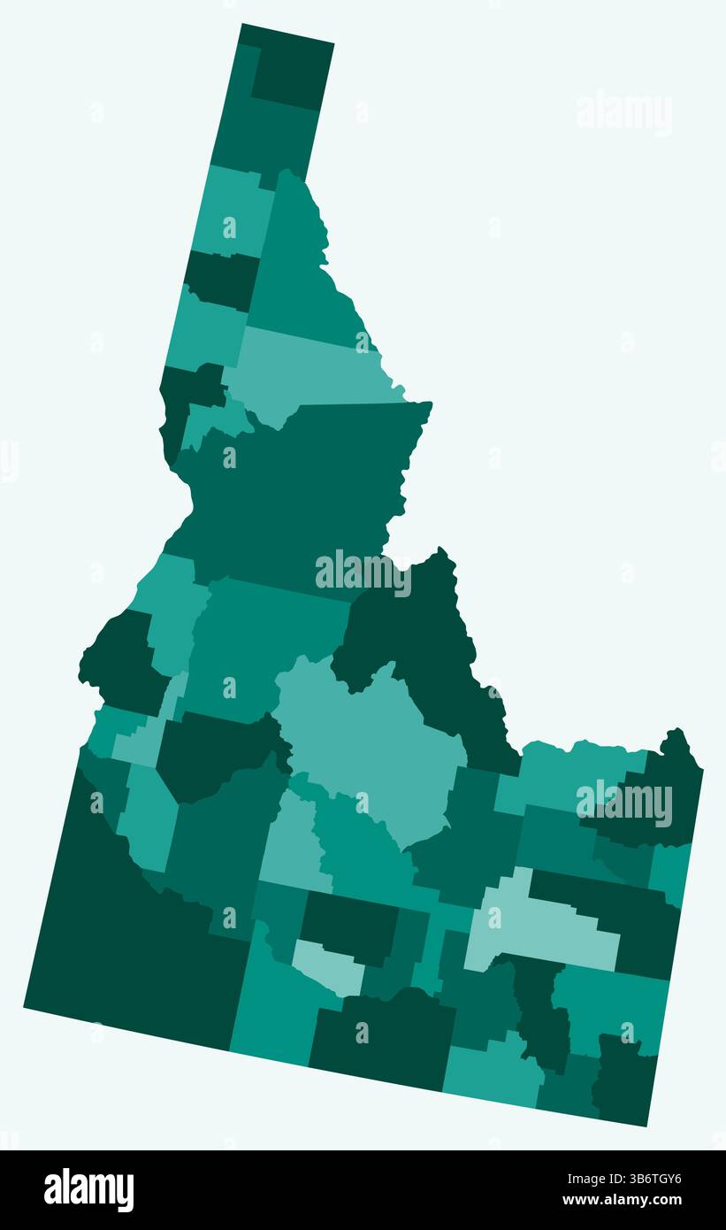 Boise idaho map hi-res stock photography and images - Alamy