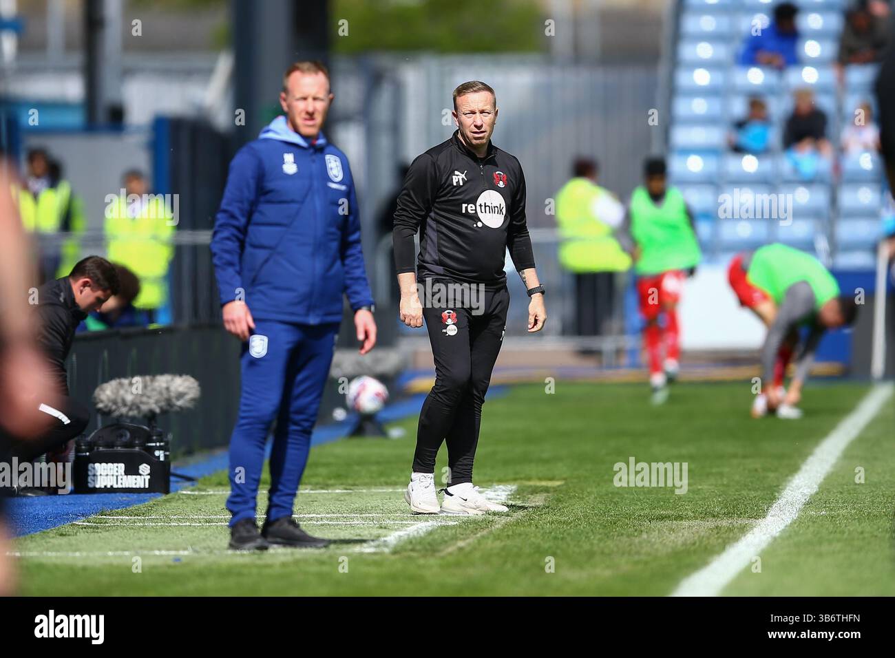 John Smith's Stadium, Huddersfield, England - 3rd May 2025 Assistant ...