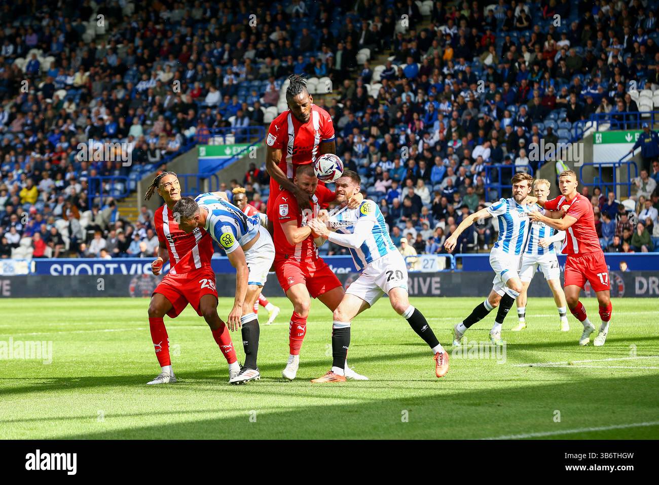 John Smith's Stadium, Huddersfield, England - 3rd May 2025 Omar Beckles ...