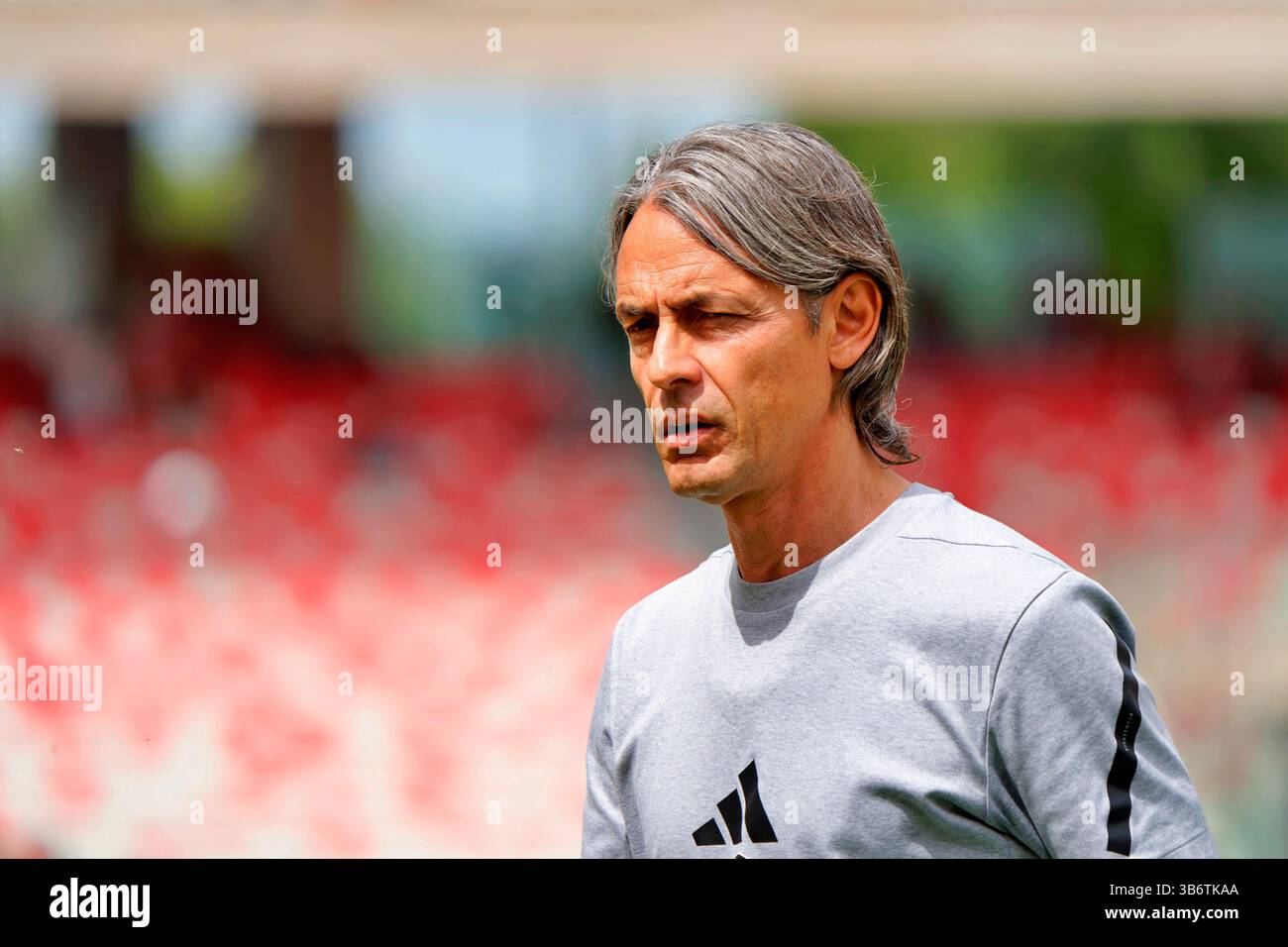 coach Filippo Inzaghi of Pisa during SSC Bari vs AC Pisa, Italian ...