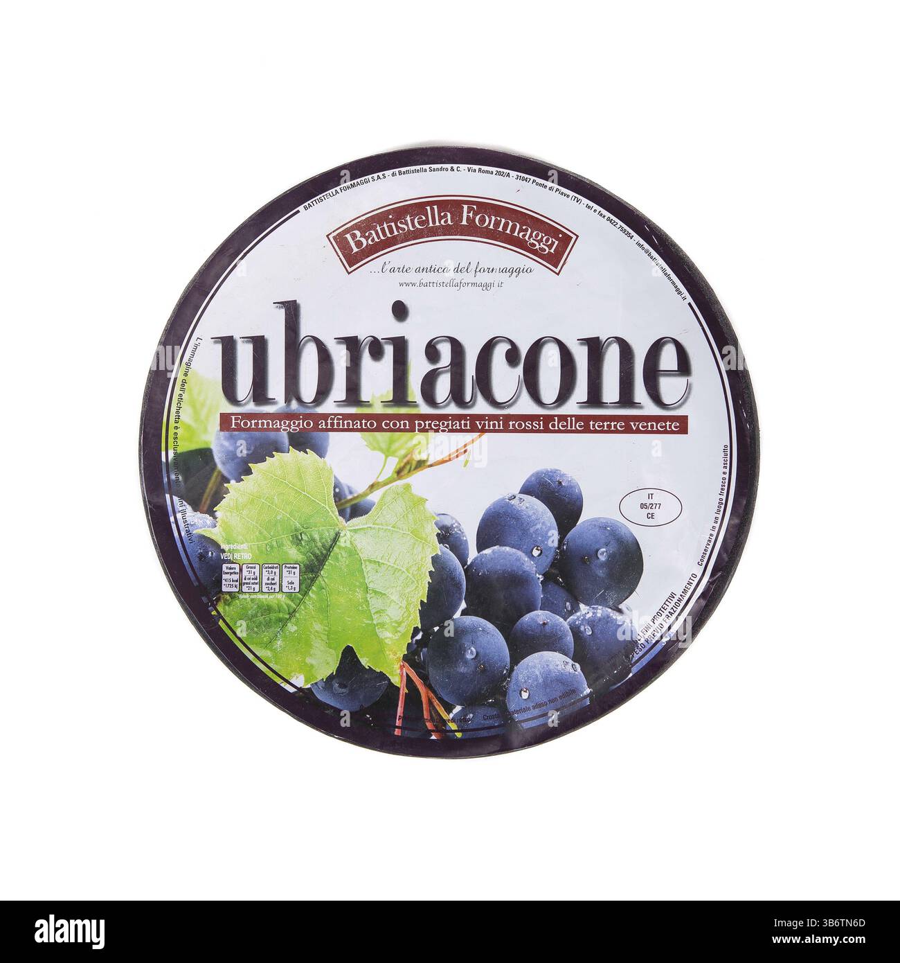 Cheese wheel isolated on white background. head cheese editorial ...