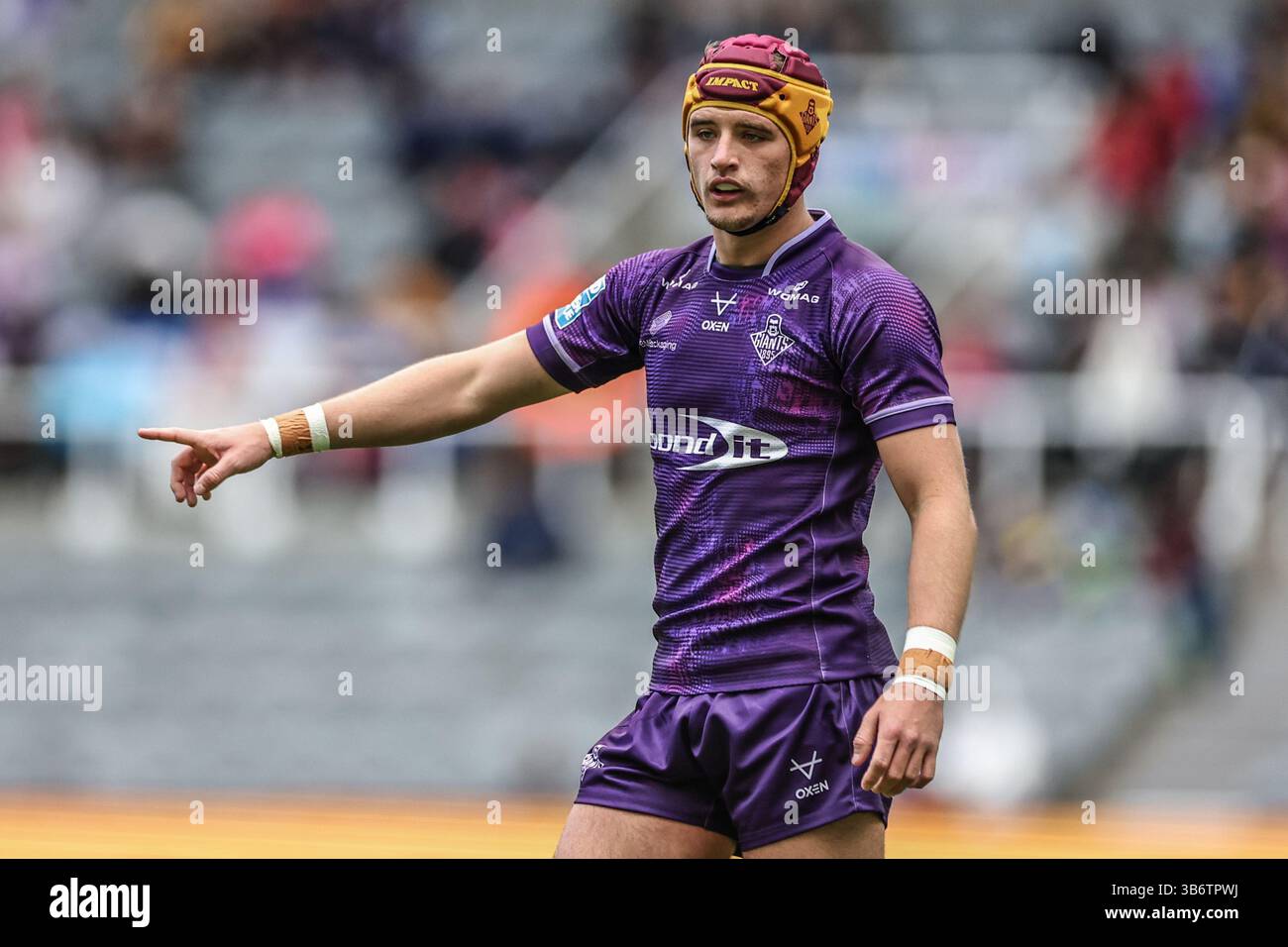 Newcastle, UK. 04th May, 2025. George Flanagan of Huddersfield Giants ...