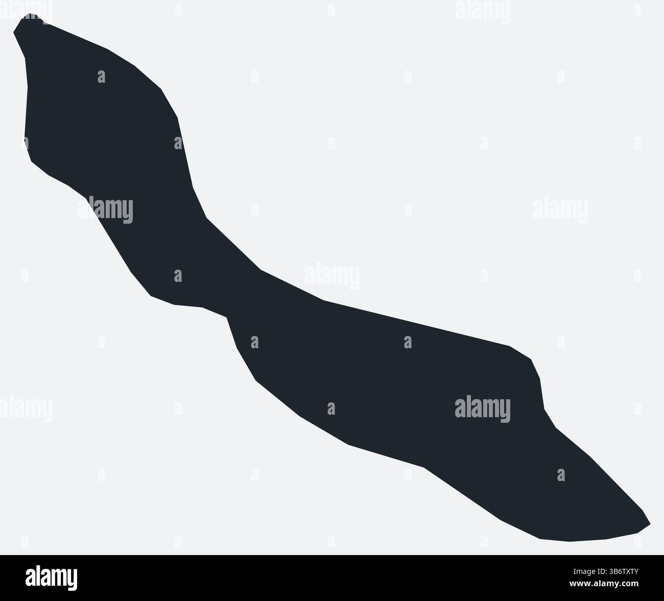 Curacao tourist map hi-res stock photography and images - Alamy