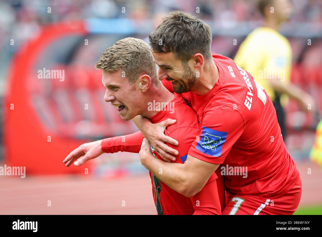 Nuremberg, Germany. 04th May, 2025. Soccer, Men, Bundesliga 2, Matchday ...