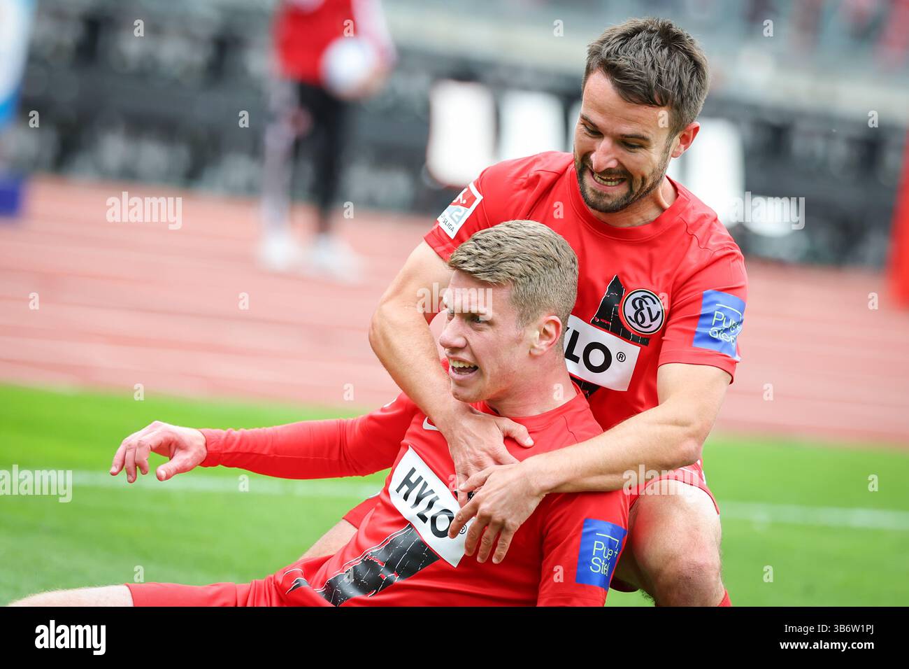 Nuremberg, Germany. 04th May, 2025. Soccer, Men, Bundesliga 2, Matchday ...