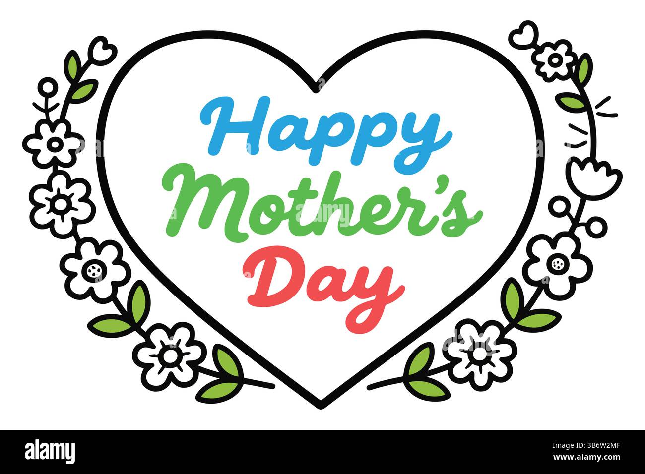 Greeting card pink roses Cut Out Stock Images & Pictures - Alamy