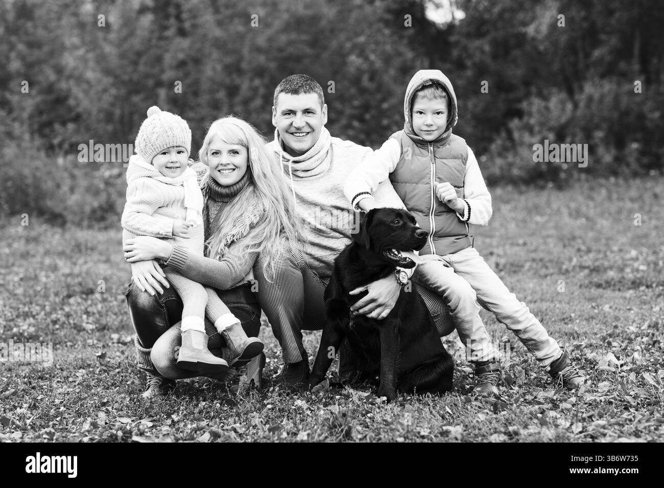 Happy hound Black and White Stock Photos & Images - Alamy