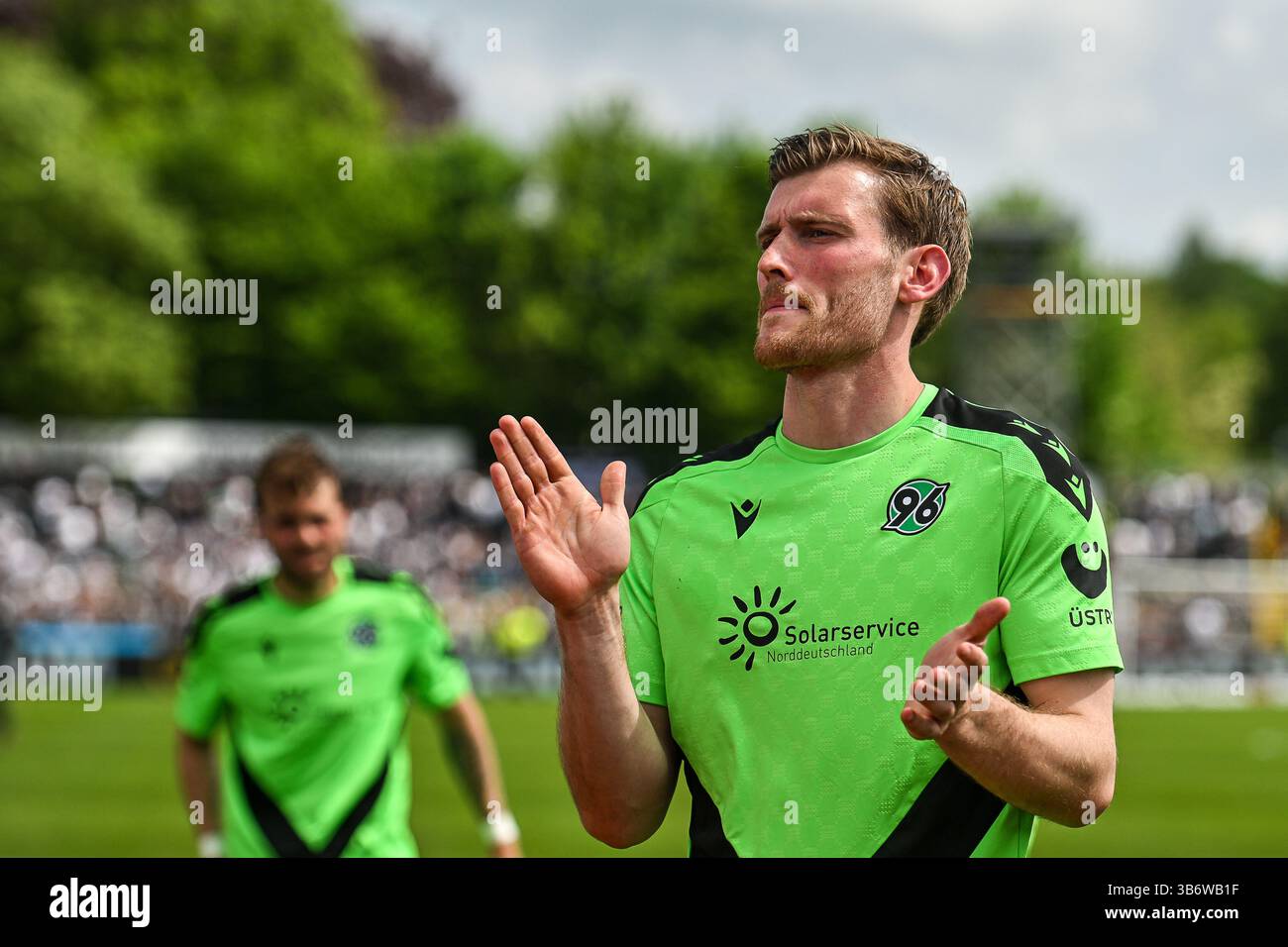 03.05.2025, Donaustadion, Ulm, GER, 2. BL, SSV Ulm 1846 vs Hannover 96 ...