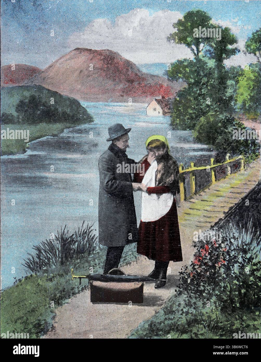 Eileen Alannah song card, published by Henry Garner Ltd. (H.G.L.), 1908 ...