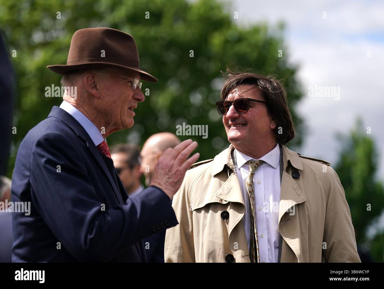 John Gosden and David Howden on 1000 Guineas Day of the Betfred Guineas ...