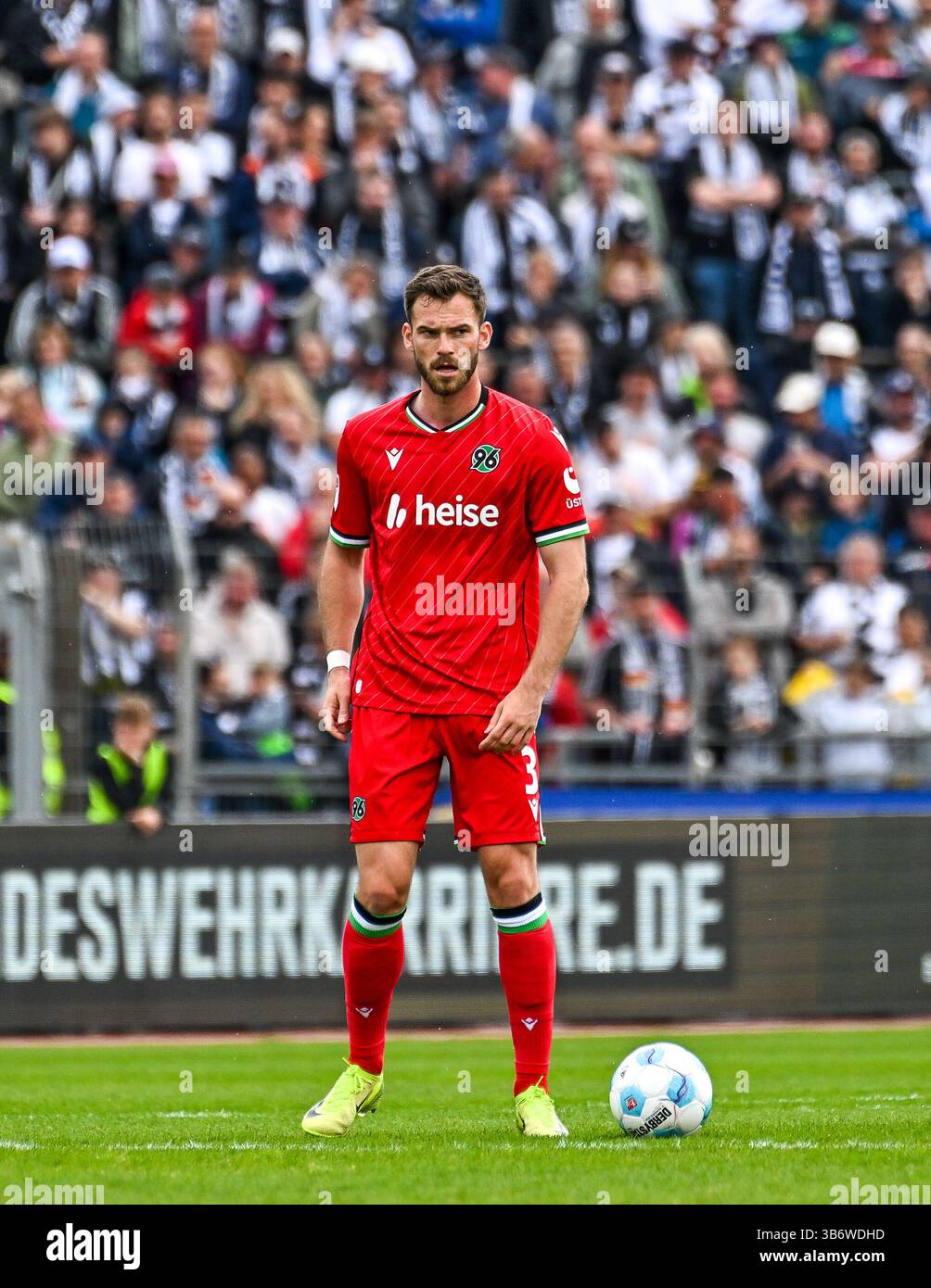 03.05.2025, Donaustadion, Ulm, GER, 2. BL, SSV Ulm 1846 vs Hannover 96 ...