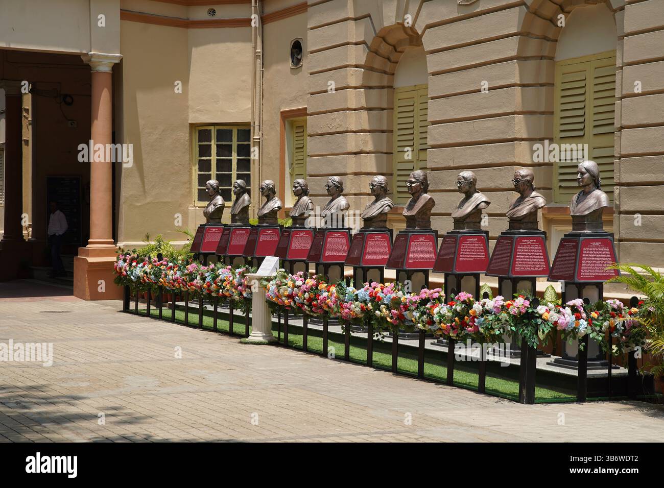 Life-size fiberglass-reinforced busts of ten pioneering Indian women ...