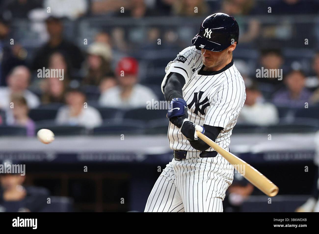 BRONX, NY - MAY 02: Cody Bellinger #35 of the New York Yankees at bat ...