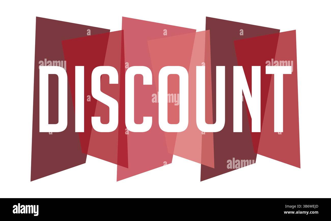 Discount Word Vector Illustration Stock Vector Image & Art - Alamy