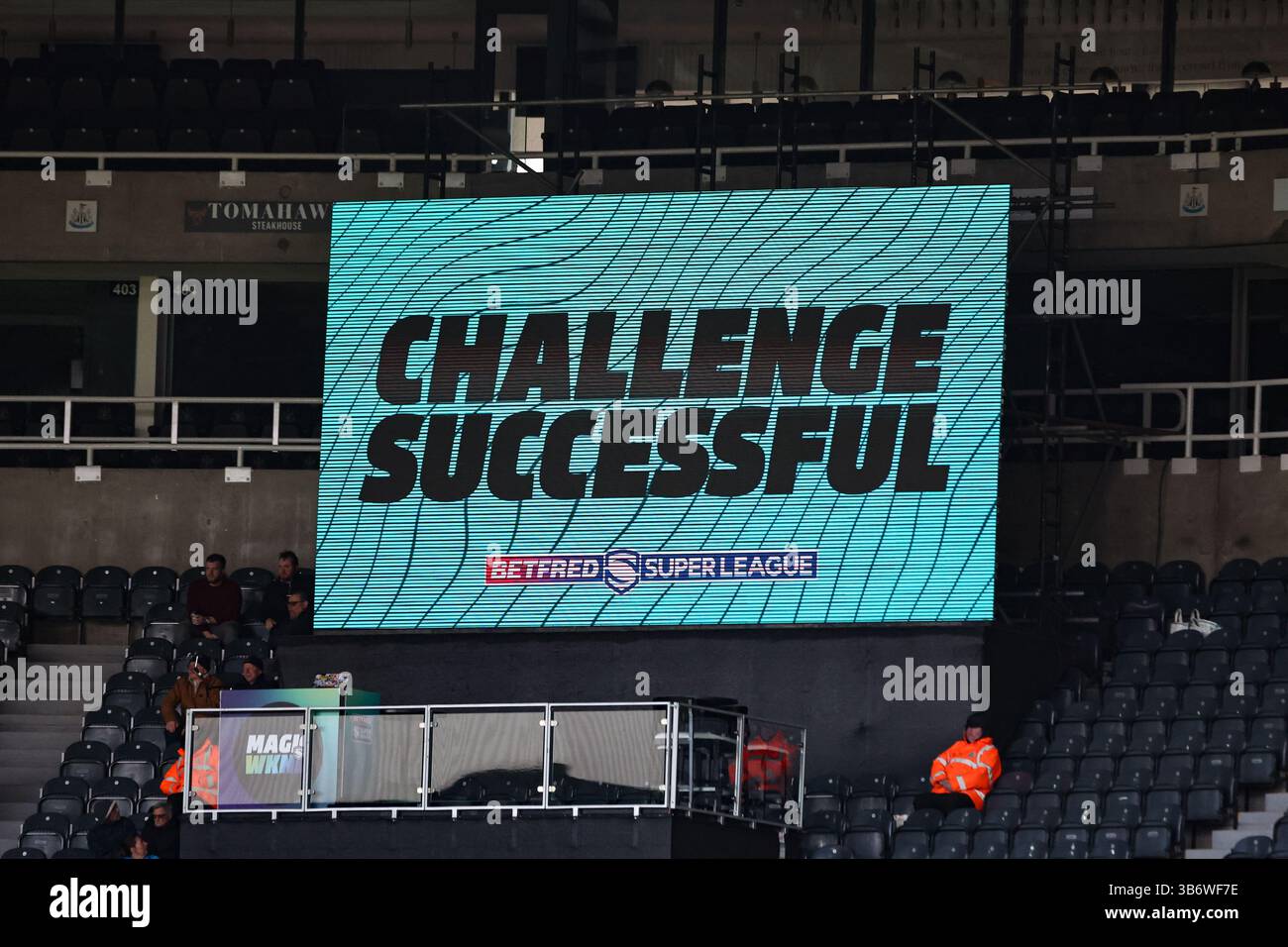 Successful captains challenge during the Betfred Magic Weekend 2025 ...