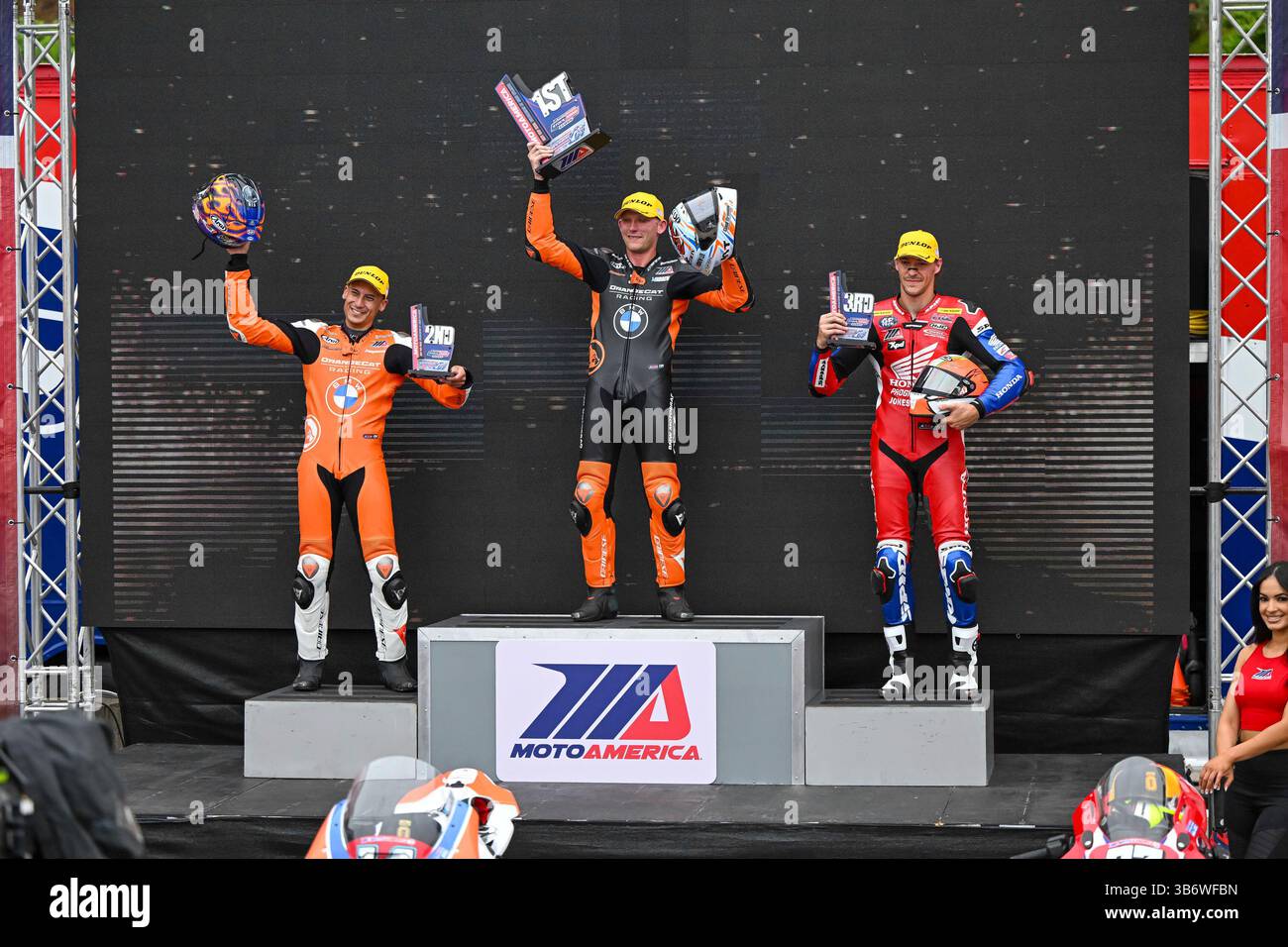 BRASELTON, GA - MAY 03: Orange Cat Racing rider Andrew Lee (14) on the ...