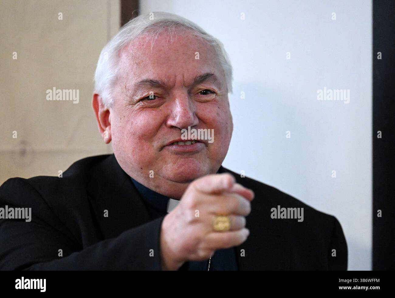 French Cardinal ‘papabile’ Jean-Marc Aveline meets with children after ...