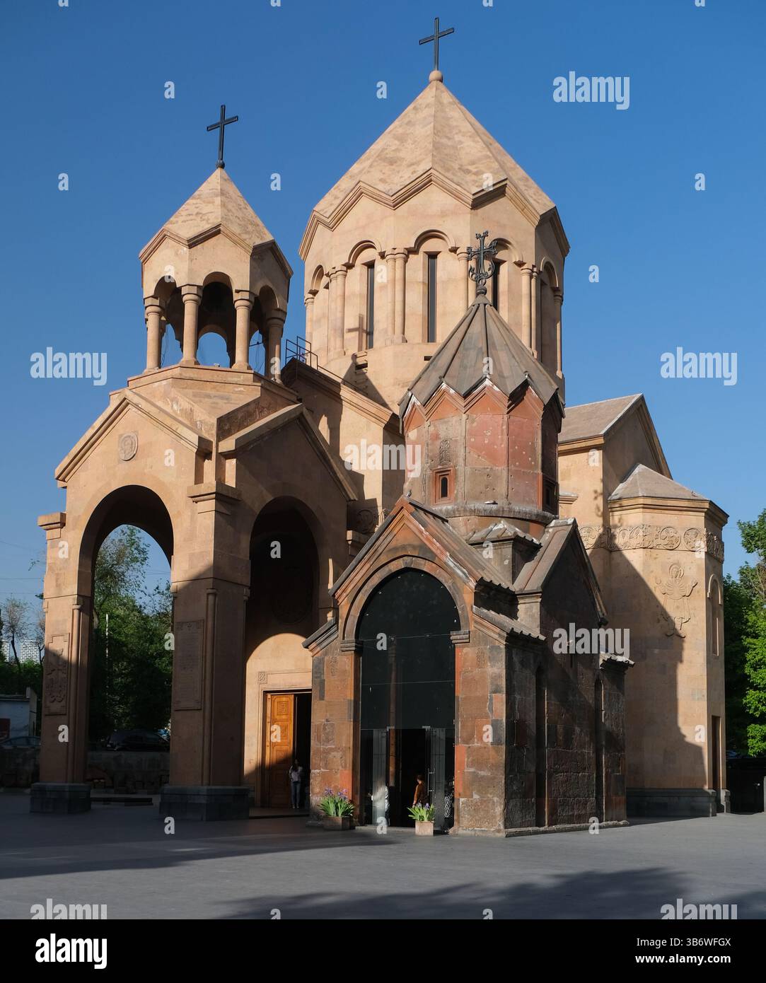 St. Astvatsatsin Kathoghike Church in Yerevan, Armenia, is the city's ...