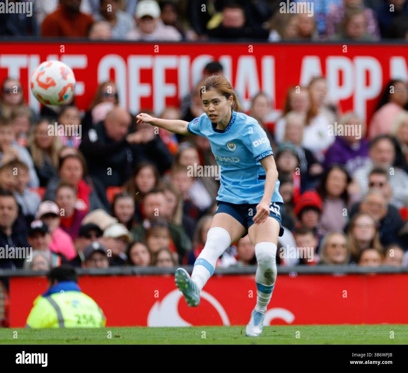 Old Trafford, Manchester, UK. 4th May, 2025. Womens Super League ...