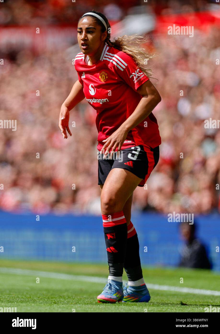 Old Trafford, Manchester, UK. 4th May, 2025. Womens Super League ...