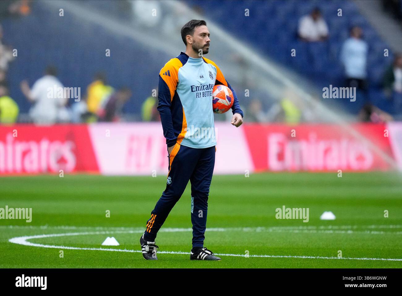 Madrid, Spain. 04th May, 2025. Real Madrid CF assistant coach Davide ...