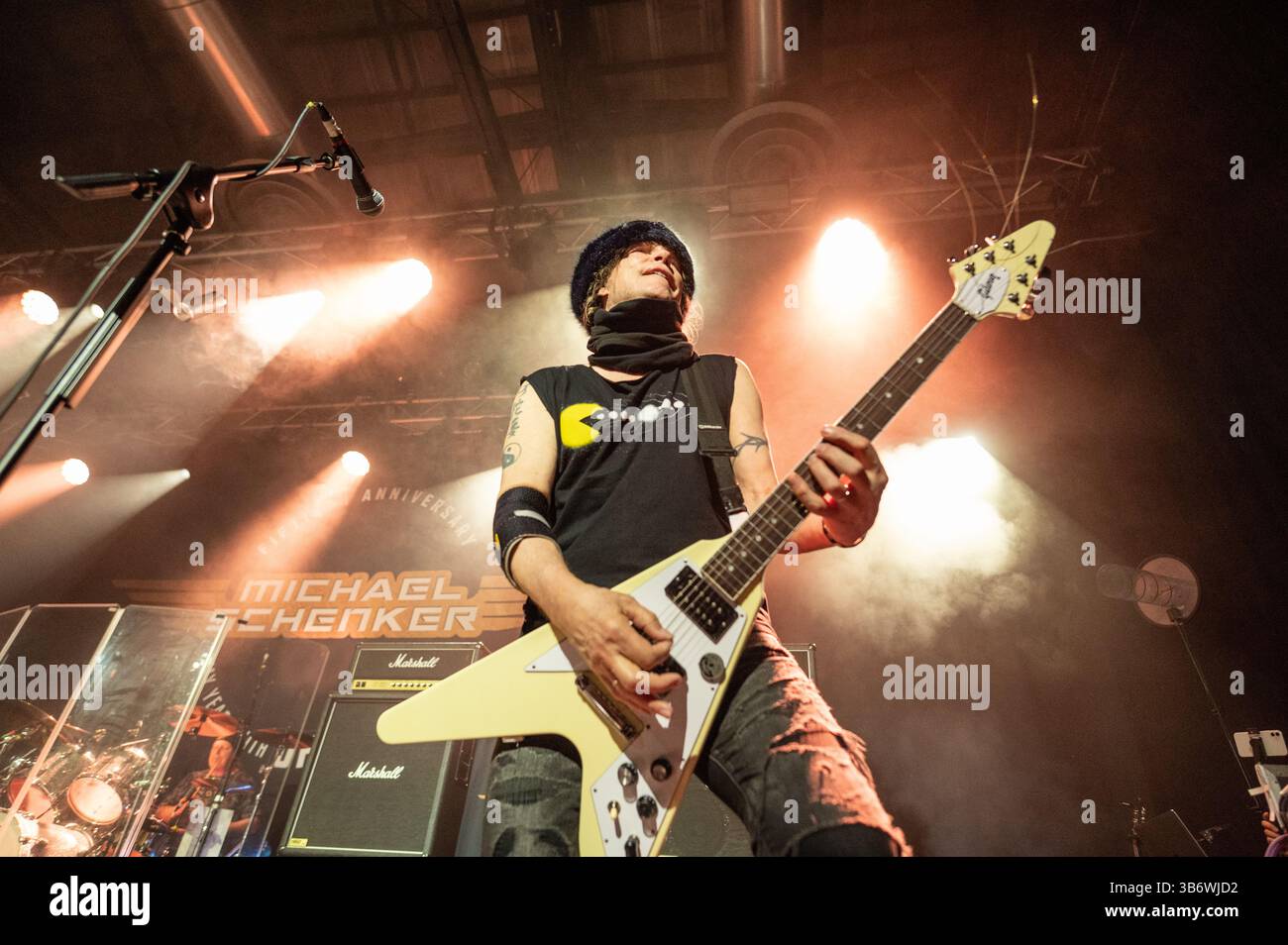 May 01, 2025: Michael Schenker plays at Alcatraz in Milan, Italy Stock ...