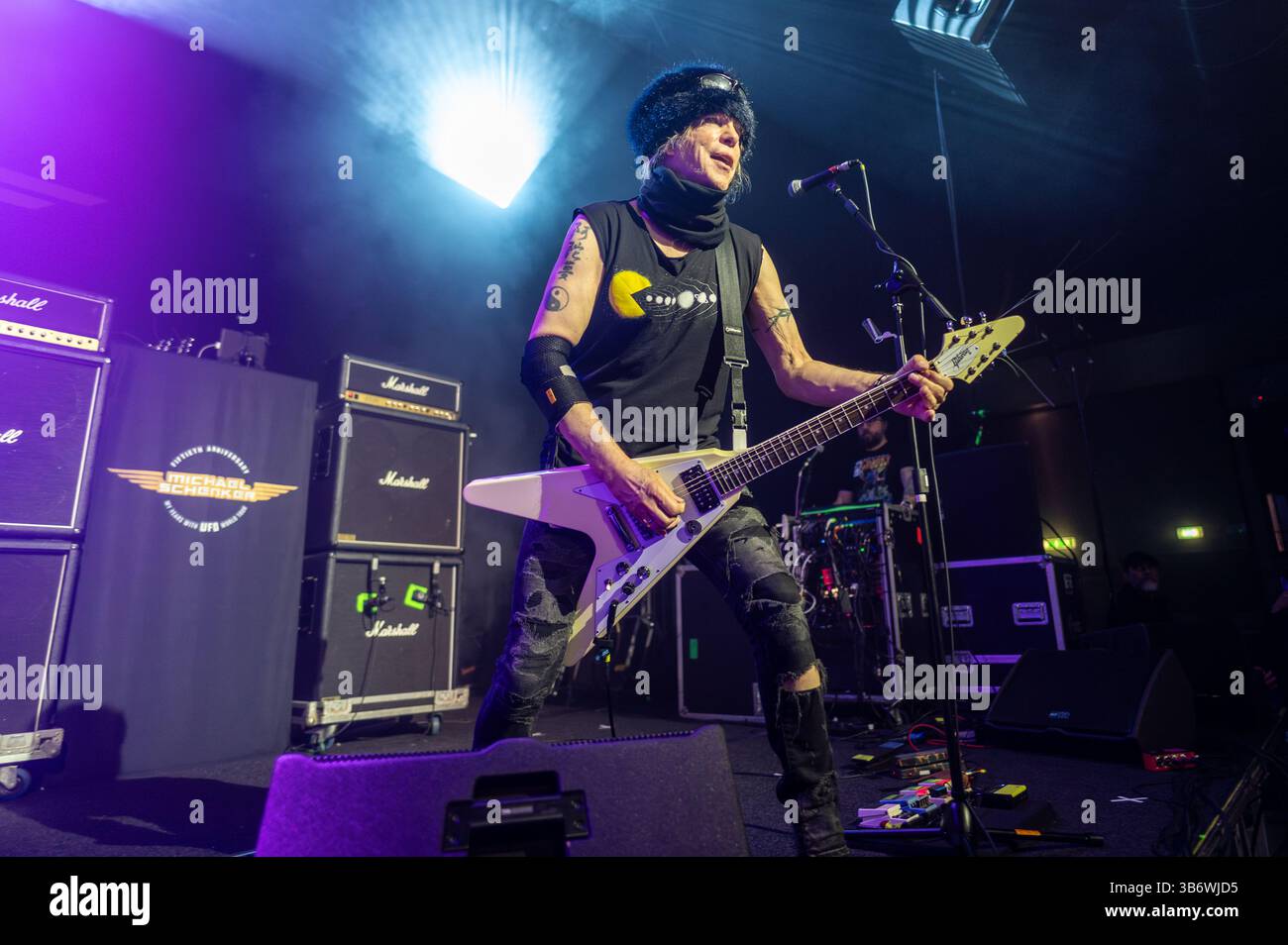 May 01, 2025: Michael Schenker plays at Alcatraz in Milan, Italy Stock ...