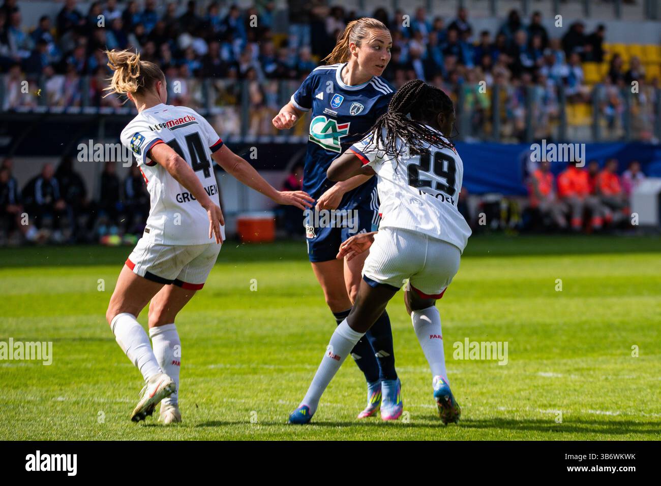 Gaetane Thiney of Paris FC during the Women's French Cup, Final ...