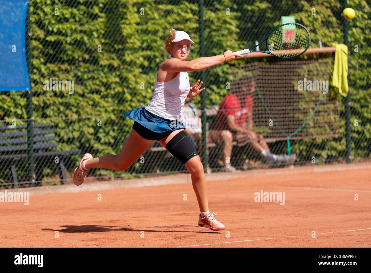 OEGSTGEEST, NETHERLANDS - APRIL 30: Britt du Pree during the ITF ...