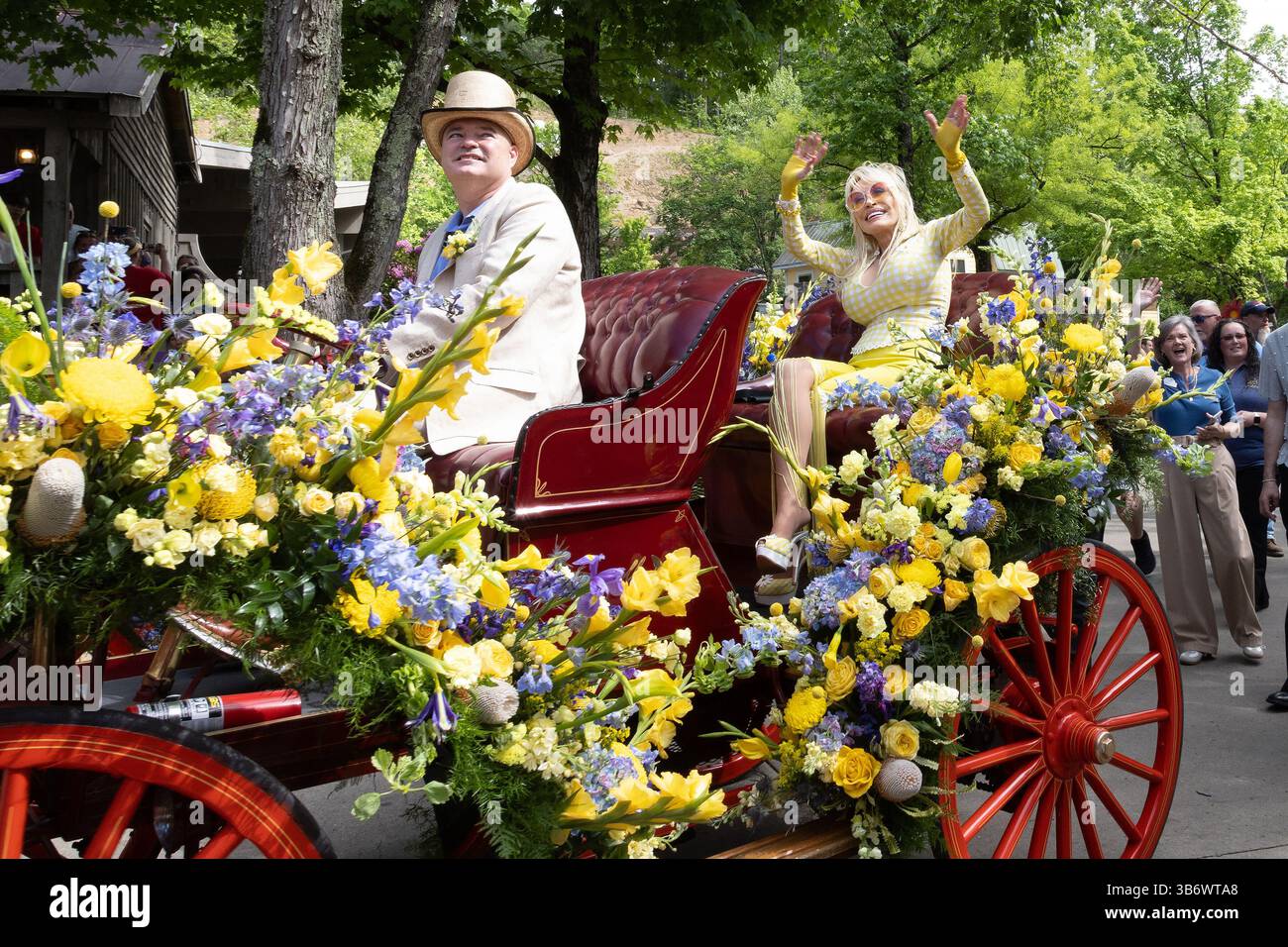 Dolly Parton at the Dollywood Dewitt tour to celebrate the 40th Anniversary of Dollywood held at ...